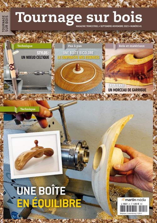 Boutique BLB-bois - Tournage sur bois n° 41 - septembre 2023